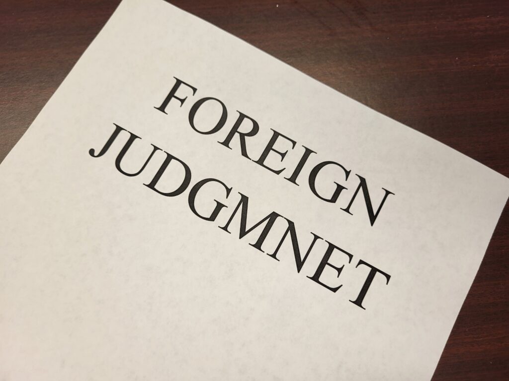 Collecting Foreign Judgments in Louisiana - Louisiana Creditor Lawyers